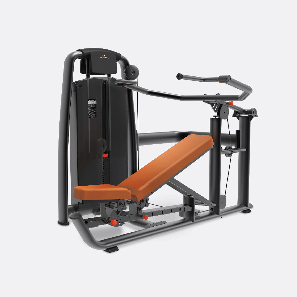 Incline Chest/Shoulder Press Machine – Elevate Body Tech